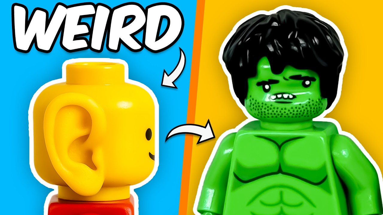 105 WEIRDEST LEGO items... - YouTube