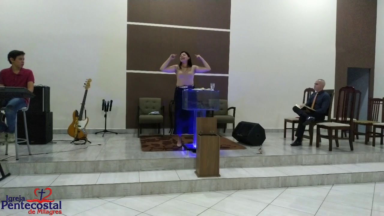 Missionária Jéssica Bernardi trazendo uma palavra poderosa para nossos ...