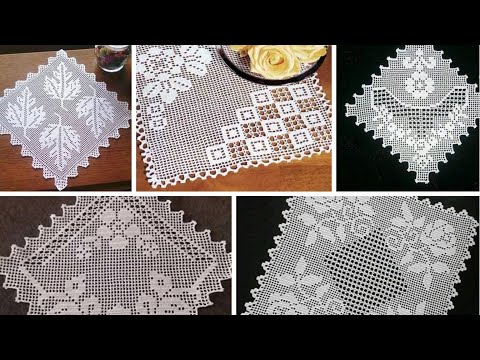 20 adet👌Kare beyaz iş 50 numara Dantel ipiyle Tığ oyası vitrin peçete yatak odası ve mutfak takımı