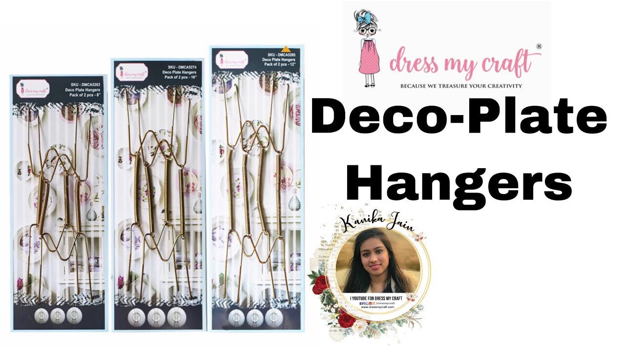 How to use Deco Plate Hangers? ft. @HandmadeByKanikaDifferent sizes ...