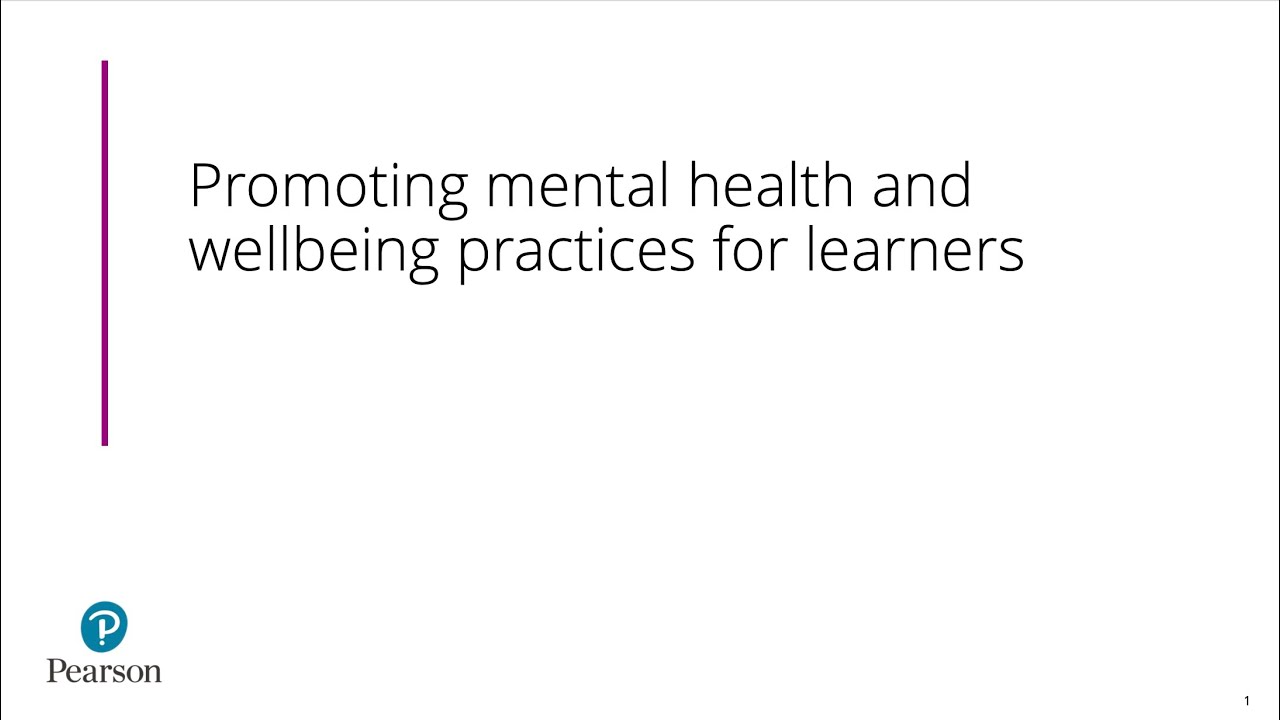 BTEC Inclusive Learning- Promoting mental health and wellbeing in ...