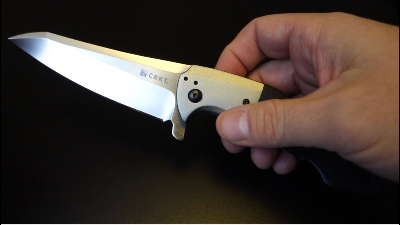 CRKT Mah Eraser Knife Review - YouTube