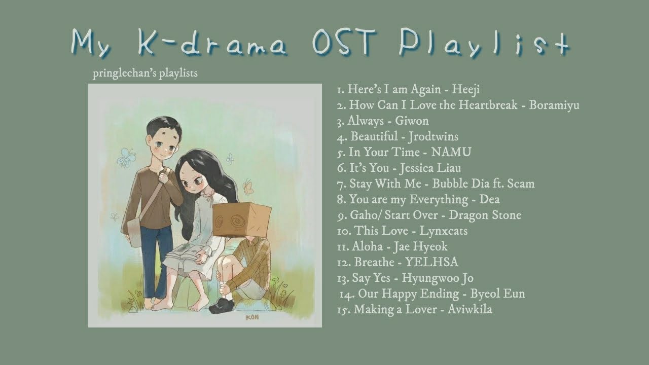 k-drama ost playlist (part 1) - YouTube
