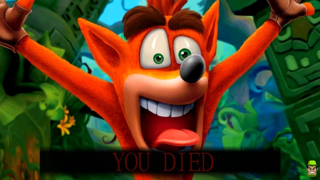 Crash Bandicoot You Died Edition Rage Stream 2022 Compilation - YouTube