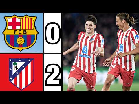 Barcelona vs Atlético Madrid (2-0) | All Goals & Extended Highlights | UEFA Champions League 2026