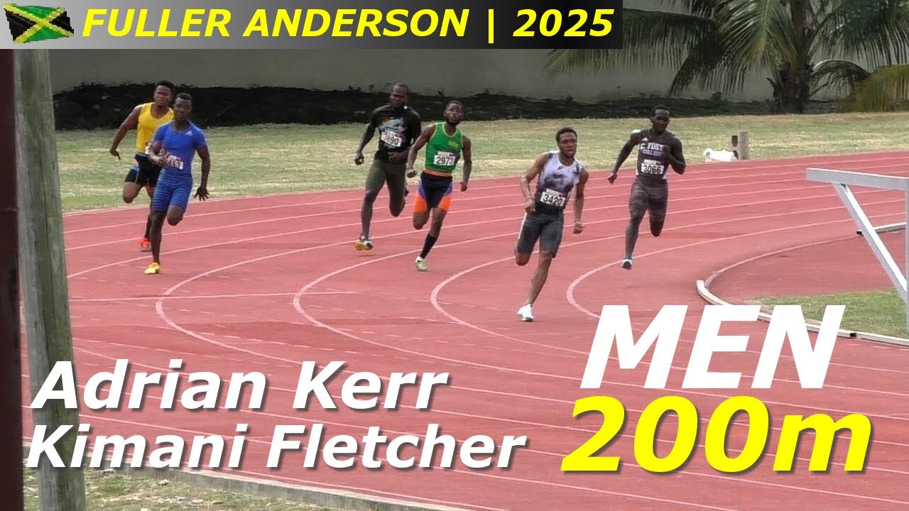 Men 200m Clubs | Adrian Kerr | Kimani Fletcher | Nicholi Palmer | JAAA ...
