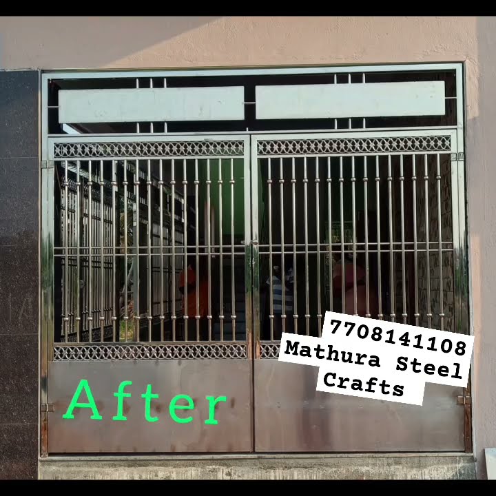 Stainless Steel Gate | Before and After Work - YouTube