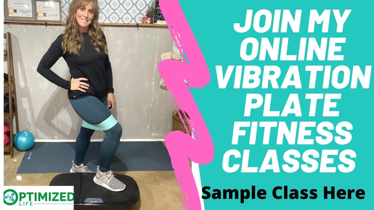 Sample of my online Zoom Vibration Plate workout class. Lower Body Day ...