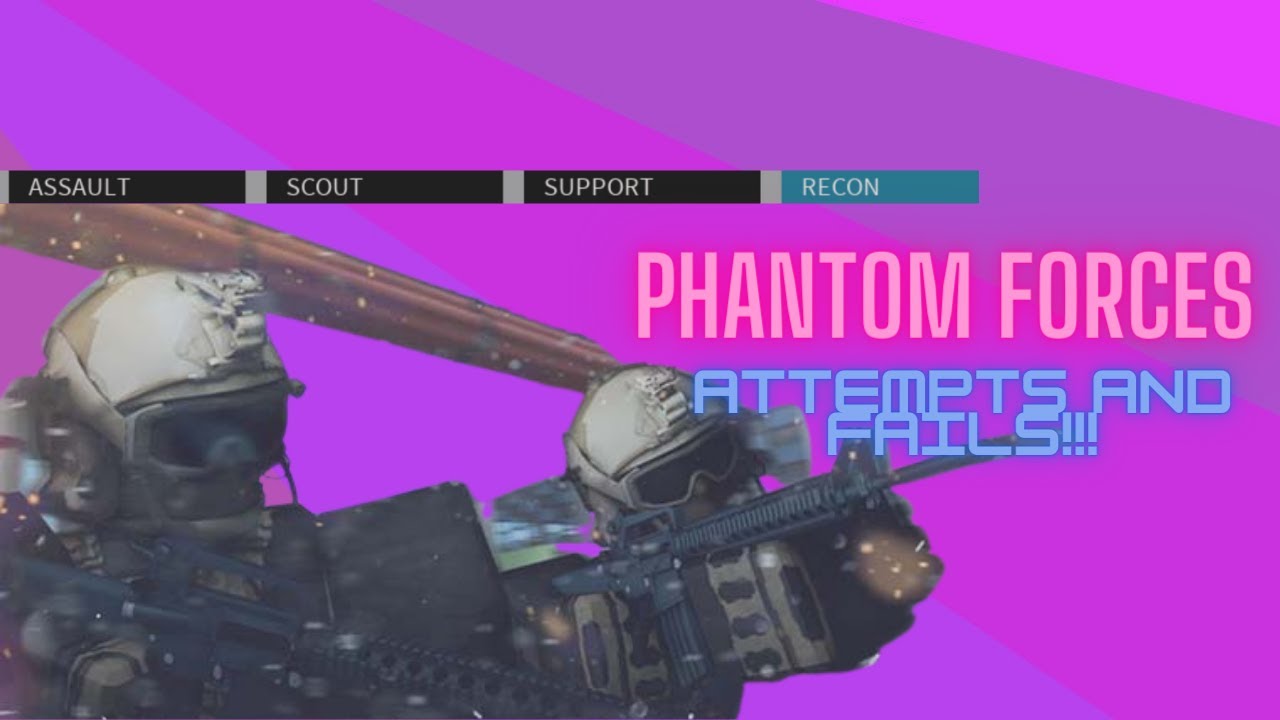 Roblox(Phantom Forces)- 5 kill per class, I'm BACK !!! - YouTube