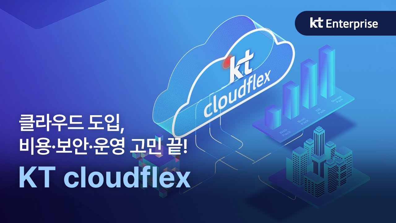 기업 클라우드 도입, KT cloudflex로 비용・보안・운영까지 한 번에! - YouTube