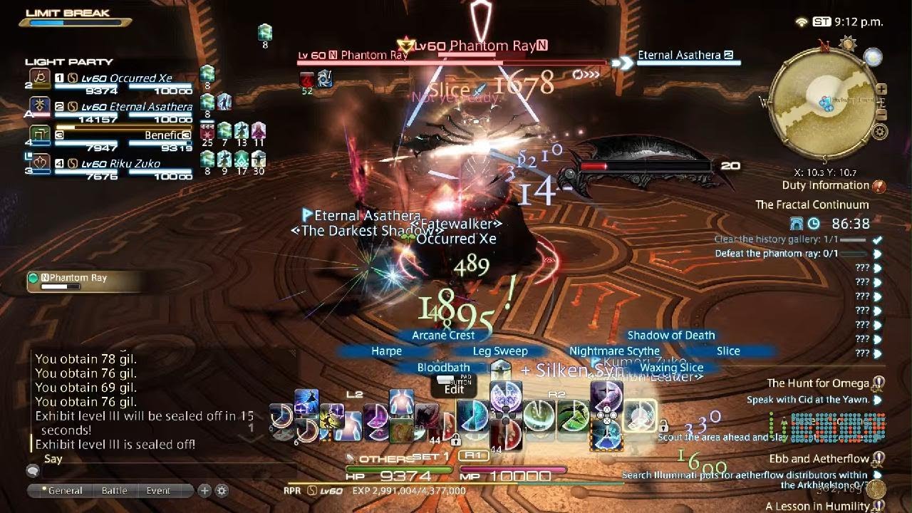 FINAL FANTASY XIV Online Reaper Finally Getting Kinna Sickle - YouTube