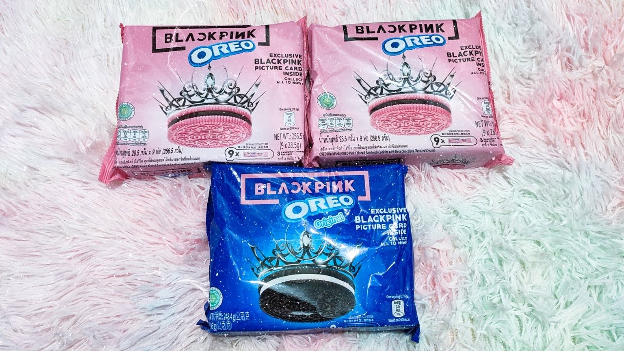 UNBOXING Blackpink X Oreo | Philippines - YouTube