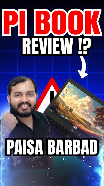 PiBook Laptop by Physics Wallah - Review & Suggestion ! By#gyantherapy ...