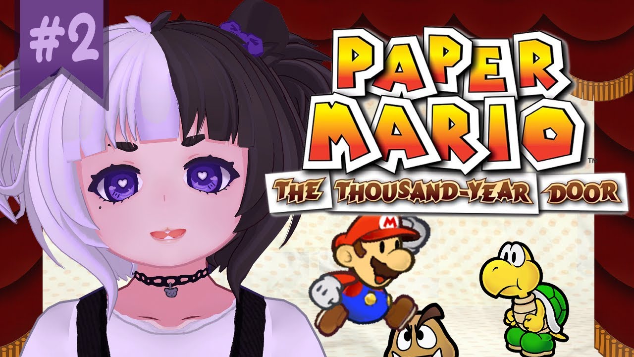 【Paper Mario: The Thousand Year Door】stompin paper turts on my gamecube ...