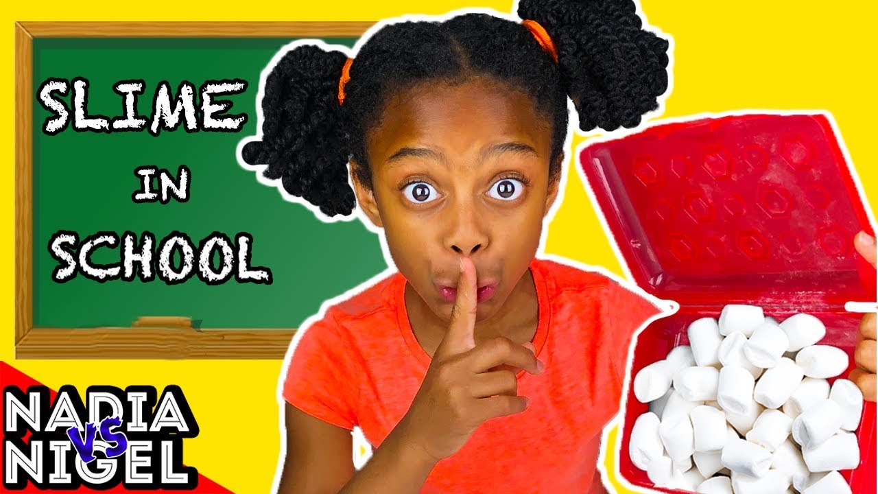 How to Make EDIBLE SLIME IN SCHOOL WITHOUT GETTING CAUGHT!!! - YouTube