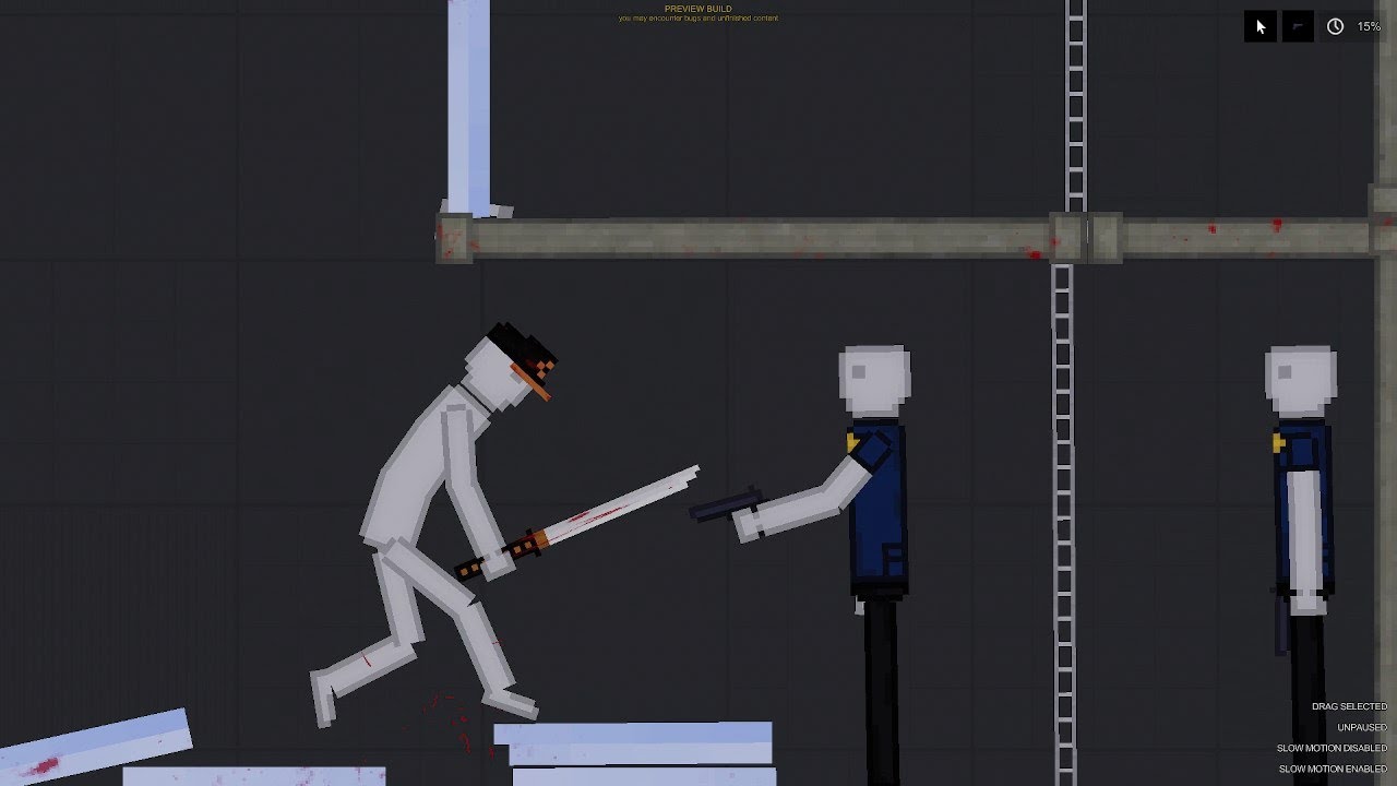 Katana Man VS Military Force, Who Will Win? People Playground Fight ...