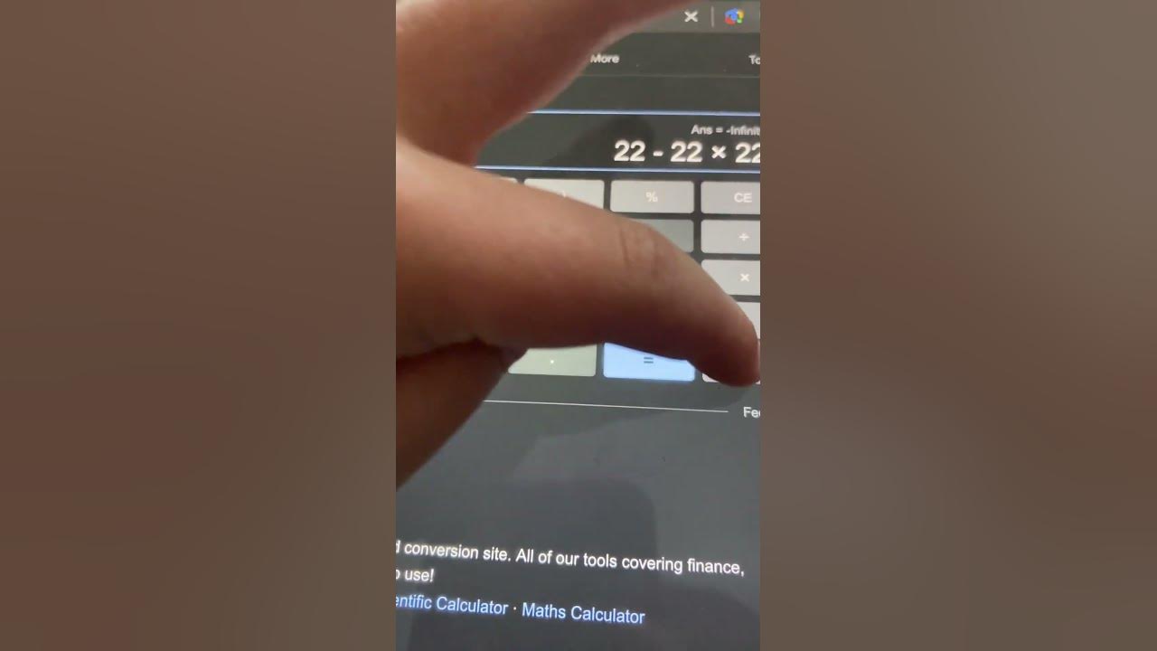 How To Make Infinity On A Calculator YouTube how-to-make-infinity-on-a-calculator-youtube