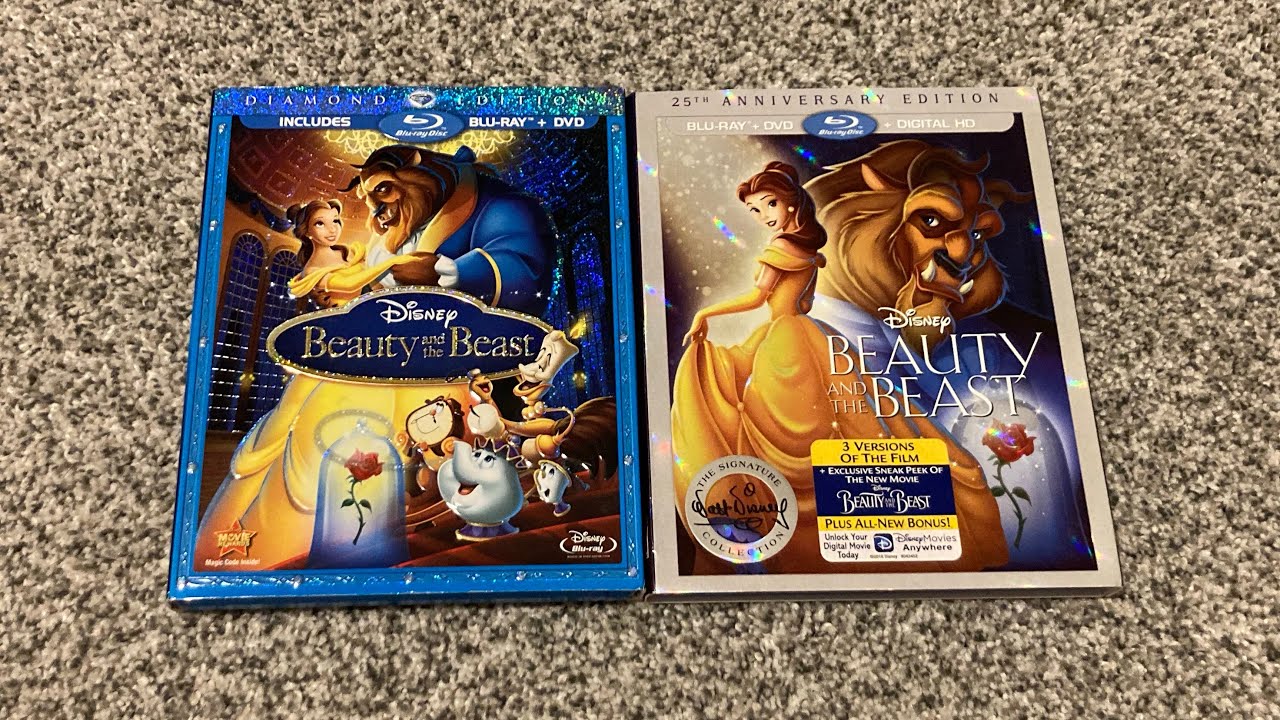 2 Different Blu-Ray Versions of Beauty and The Beast - YouTube