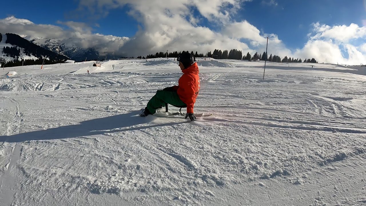 SPORT D'HIVER : Le Snooc, nouveau sport de glisse! - YouTube