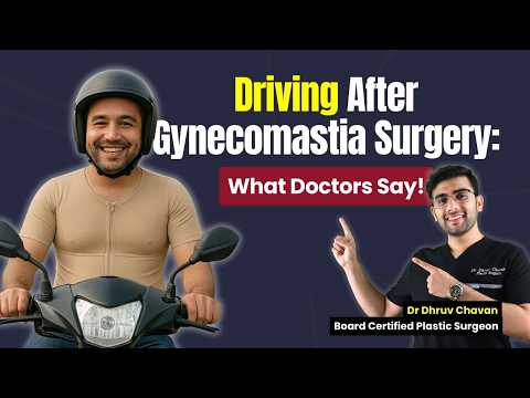 Gyno Surgery के बाद Driving कब Safe है? | Bike Use After Gynecomastia: When Is it Safe? Dr DC, Pune