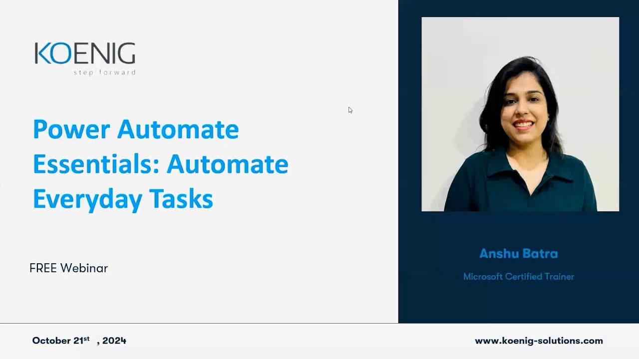 Power Up Your Productivity with Power Automate Essentials! - YouTube