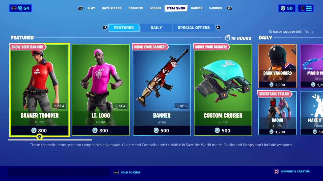 Fortnite Royale Item Shop - YouTube