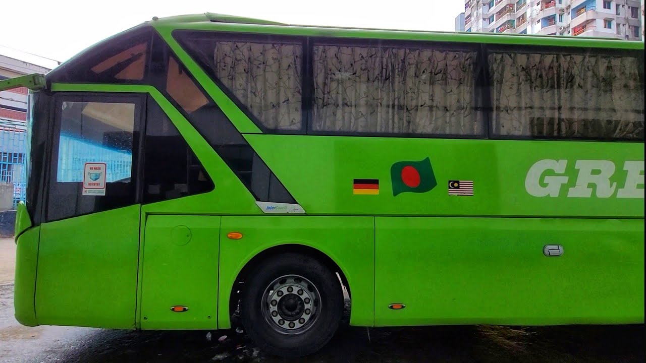 Green Line Man HD Bus | Green Line Paribahan | Green Line High Deck Bus ...