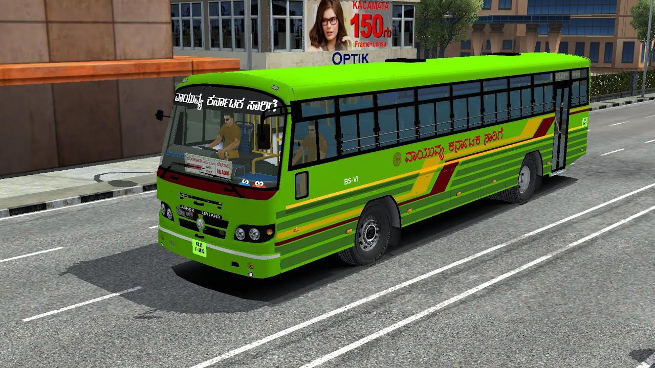 New NWKRTC Bus Mod For Bus Simulator Indonesia Bus Mod For Bussid New ...
