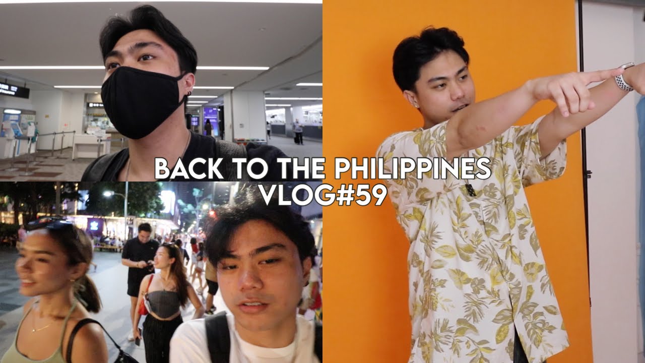 BACK TO THE PHILIPPINES | VLOG#59 - YouTube
