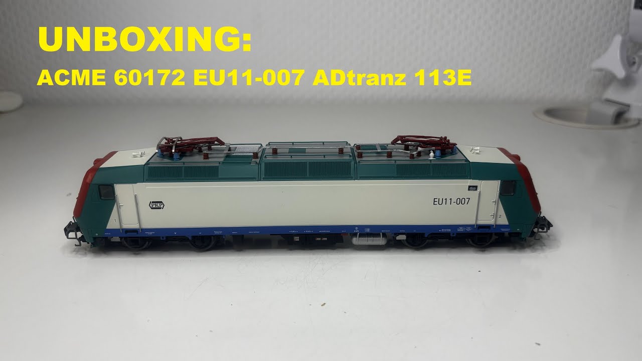 UNBOXING CLASSIC: ACME 60172 EU11 007 ADtranz 113E - YouTube