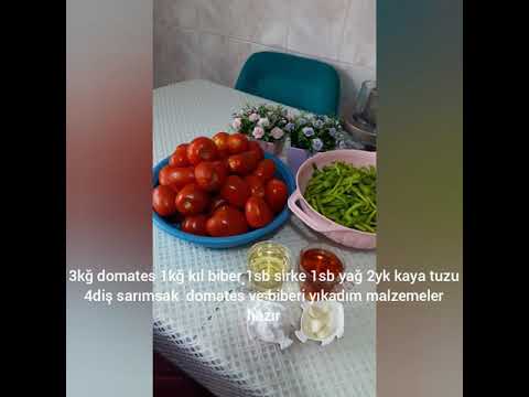 #domates soslu yağlı biber turşusu#kışa hazırlık#anneoğul#