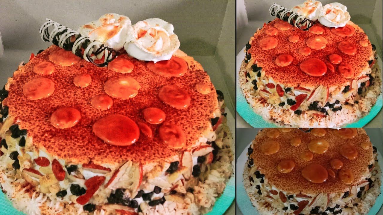 perfect 👌Nutty Bubble 🎂 recipee😋😋/1 kg Nutty bubble cake /Nutty bubble ...