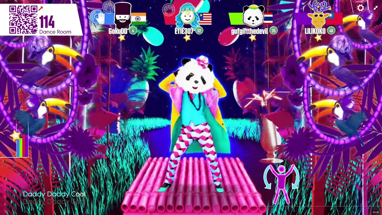 "Daddy Cool" Just Dance Now try out - YouTube