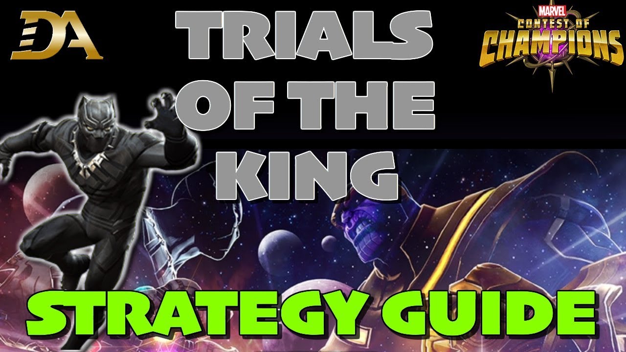 Trials of The King {Strategy Guide} | Marvel Contest of Champions - YouTube