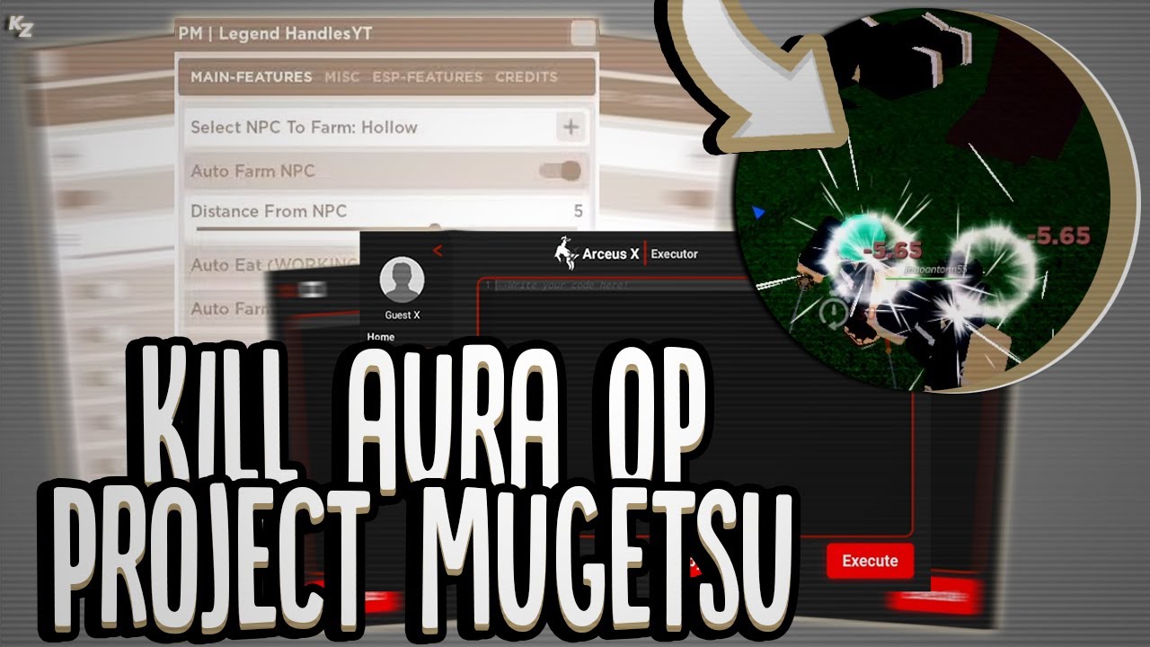 [NOVO😍] Script Project Mugetsu PM - Kill Aura, Auto Farm One Shot Mob ...