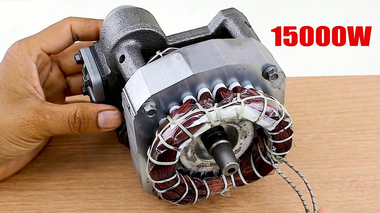 AC 220V Free Energy Generator Motor Capacitor Self-running 18000W ...