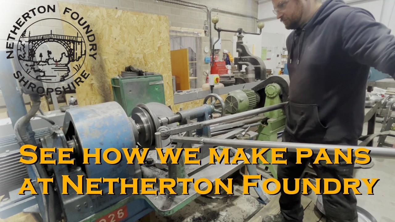 See how we make pans at Netherton Foundry - YouTube