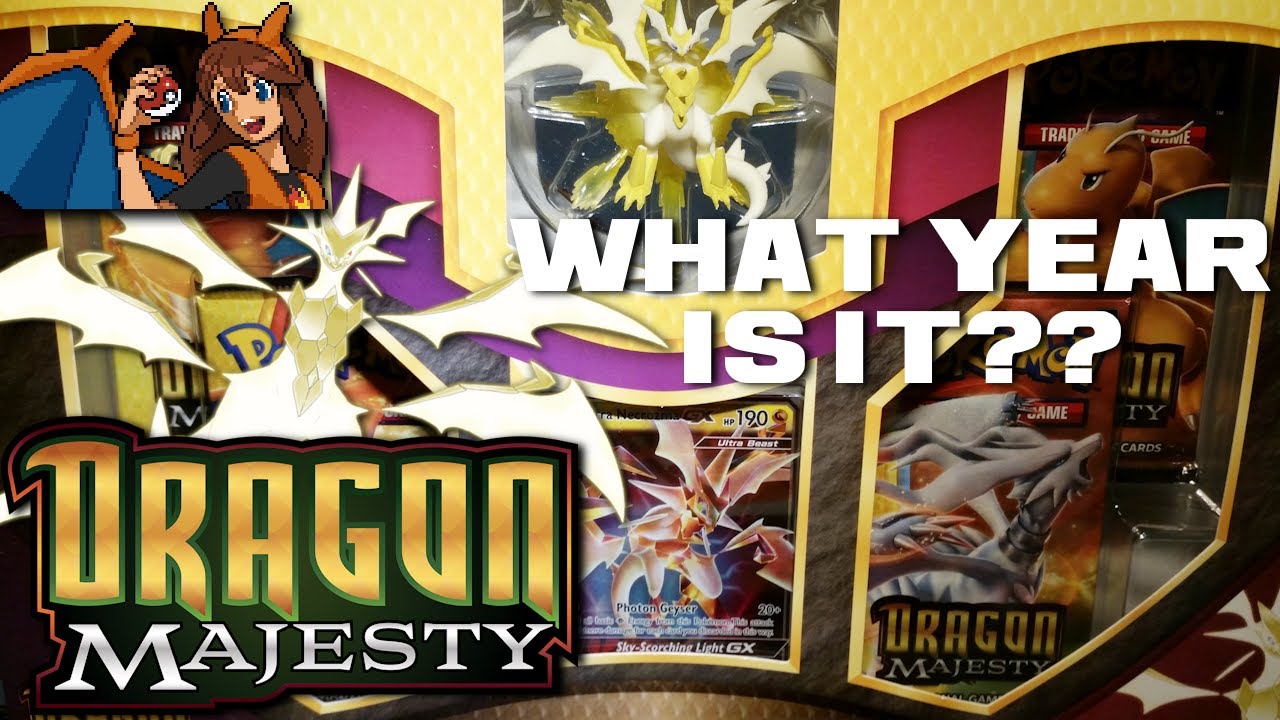 DOUBLE RAINBOW!! Opening a Dragon Majesty Ultra Necrozma GX Figure ...