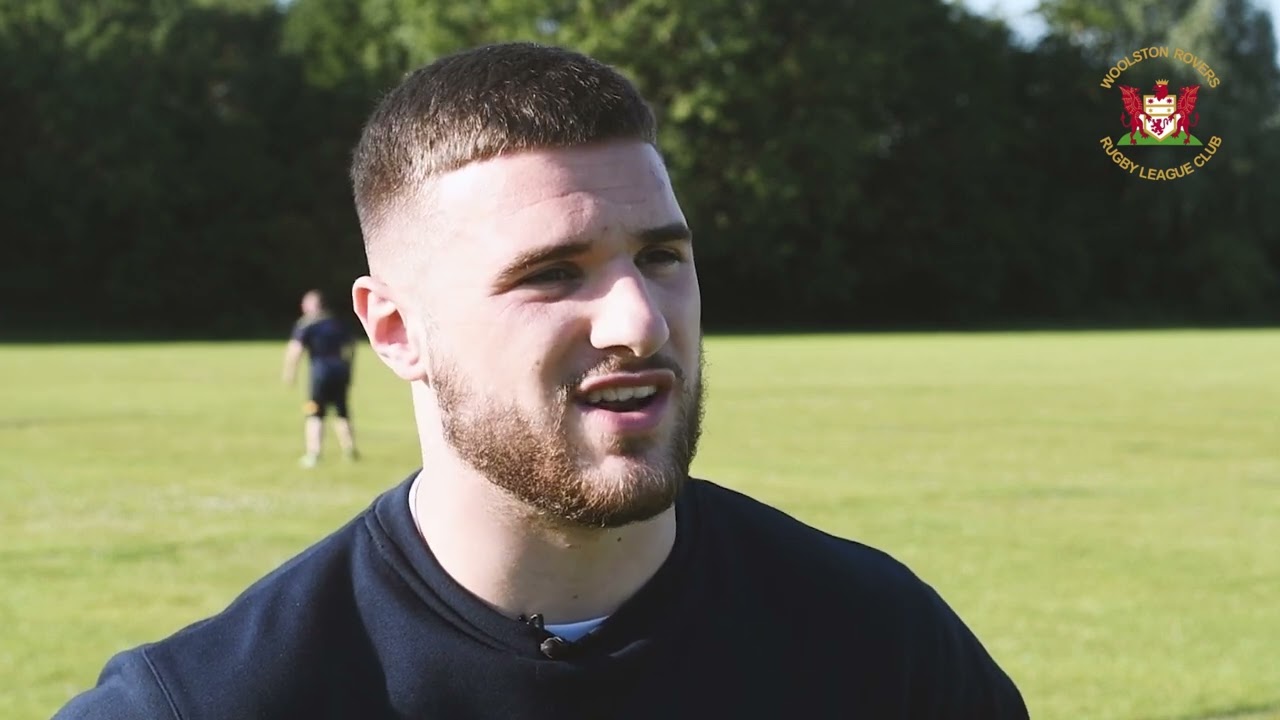 Connor Wrench and Jack Darbyshire train with Woolston Rovers - YouTube