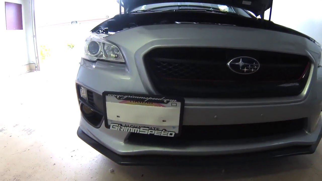 2016 WRX My first few mods - YouTube
