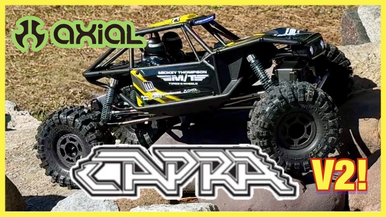 AXIAL NEW CAPRA V2 4WS IS NICE!!! - YouTube