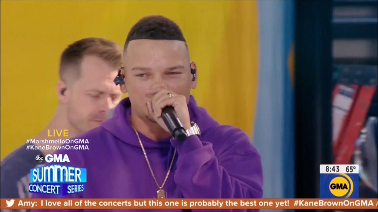 Kane Brown & Marshmello Performance "One Thing Right" Live Concert ...