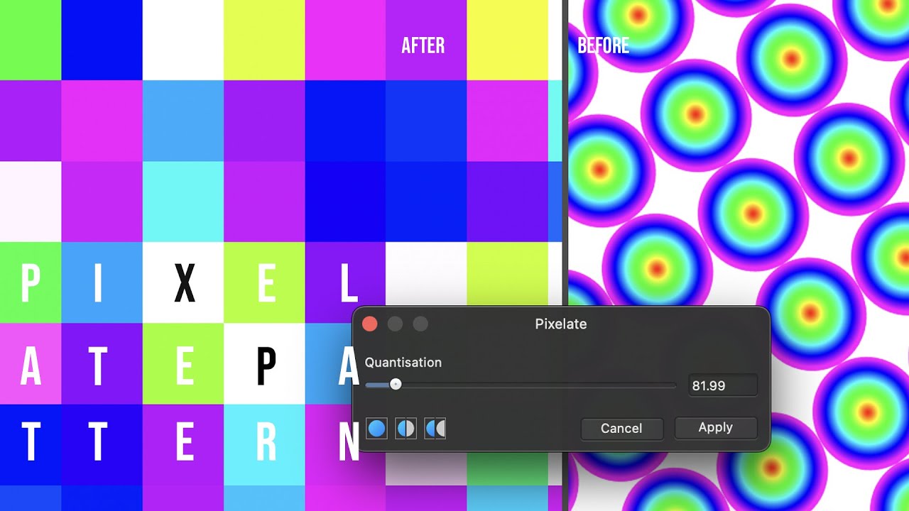 Affinity Photo : How To Pixelate Patterns For Million Of Tile Designs ...