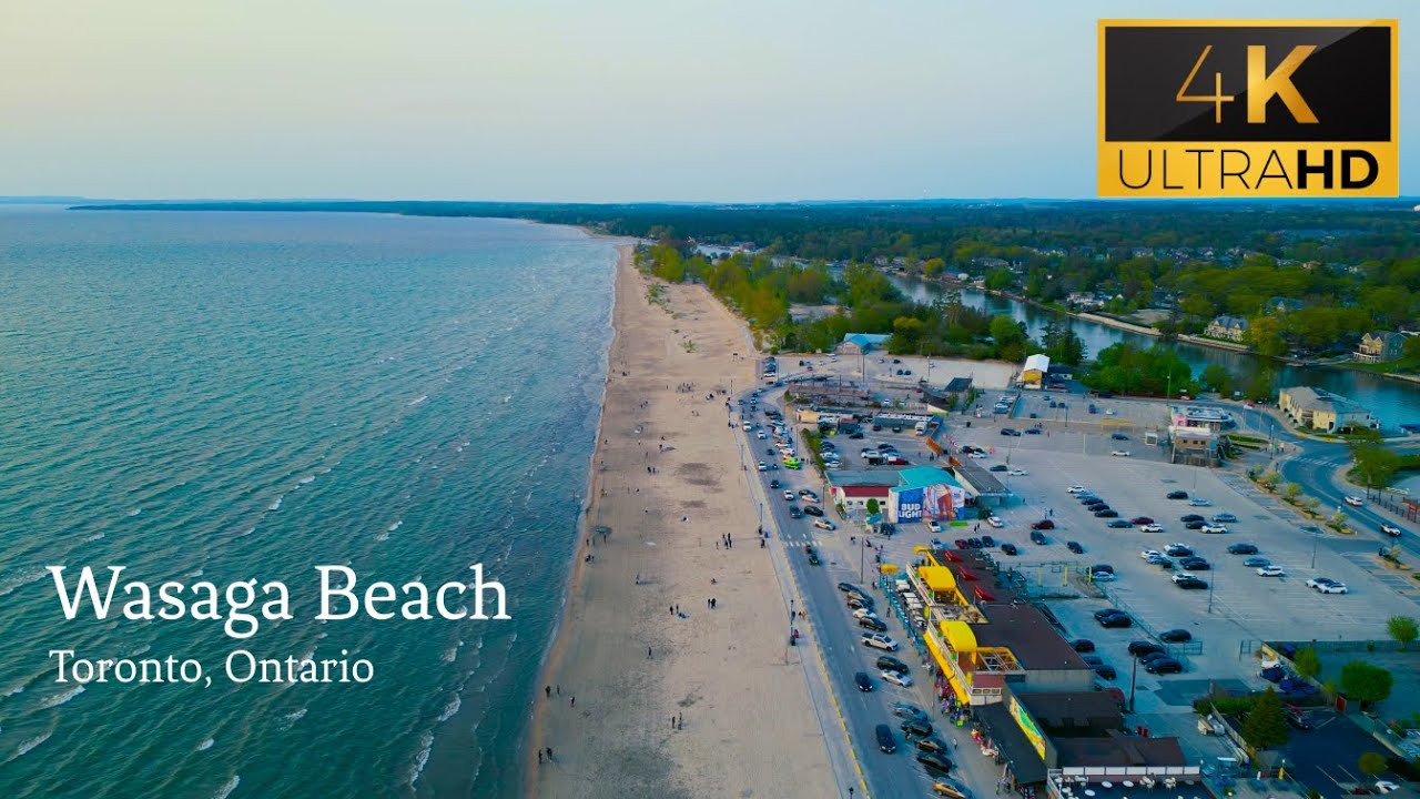 Wasaga Beach, Toronto 4K | Scenic Relaxation Film - YouTube