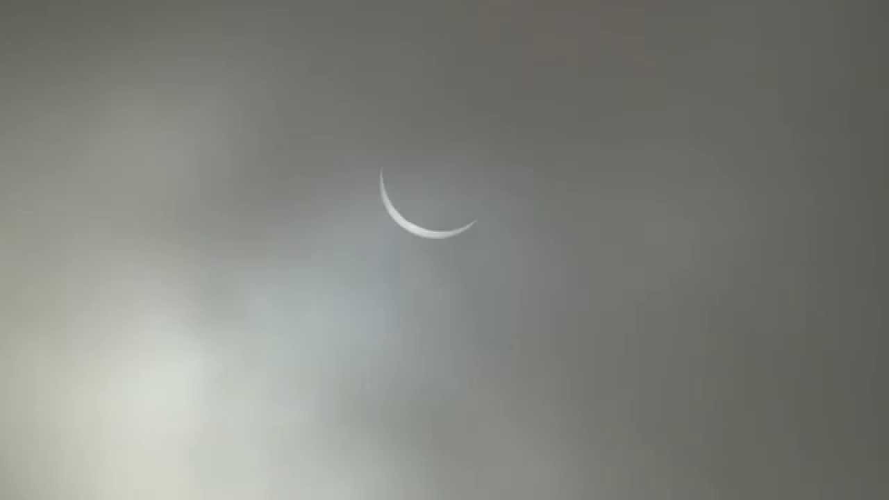 Solar Eclipse March 20 2015 from Ireland - YouTube