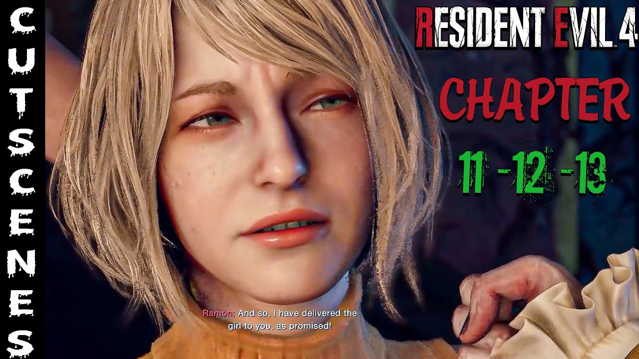 Resident Evil 4 Remake - Chapter 11-12-13 All Cutscenes ( Mines ...