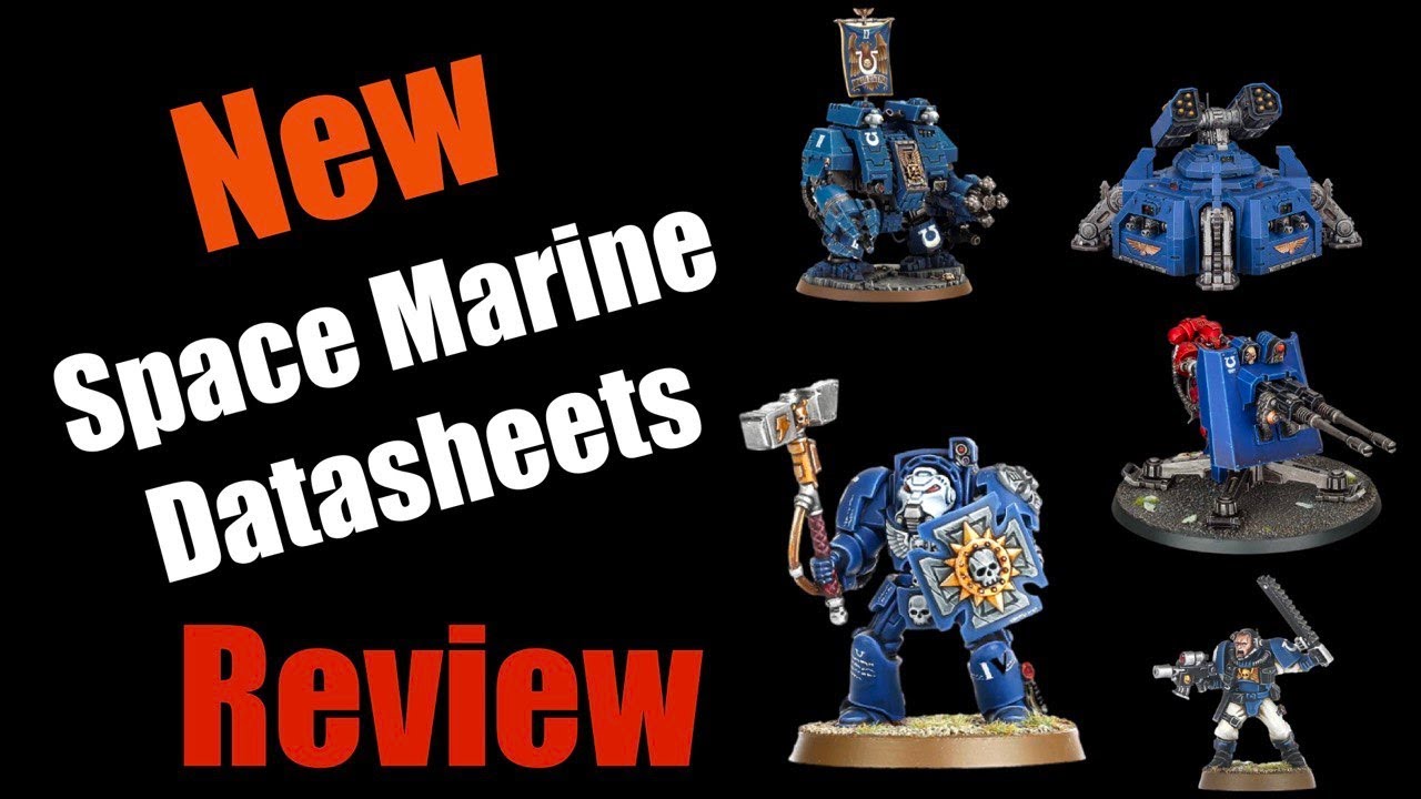 NEW Space Marines: 10th Edition Datasheets Deep Dive | 200+ Units Review! - YouTube