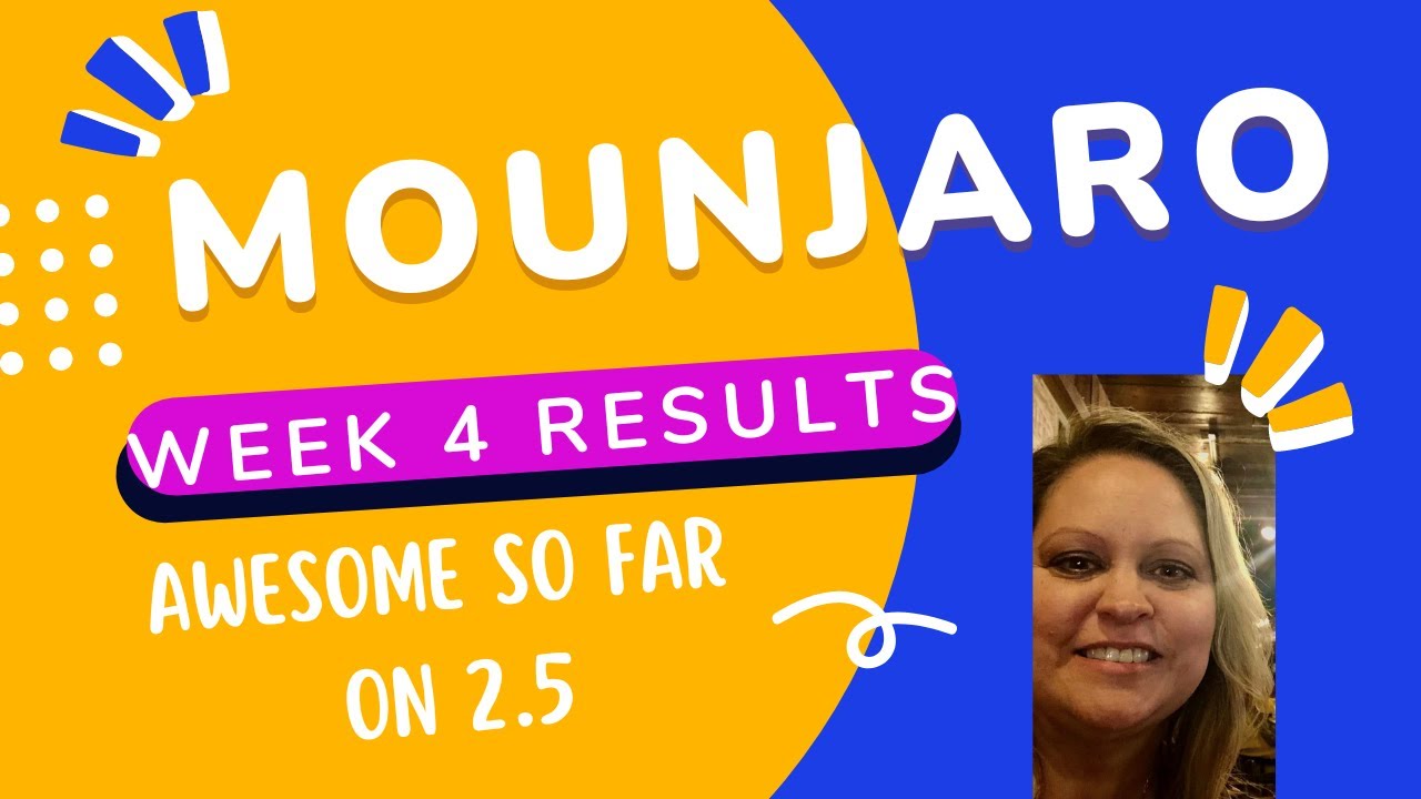 Mounjaro Week 4 Results, one month on mounjaro - YouTube