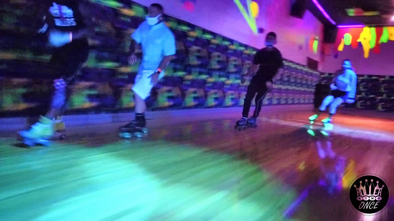 Shuffle Skate - Super Wheels Skating Center - YouTube