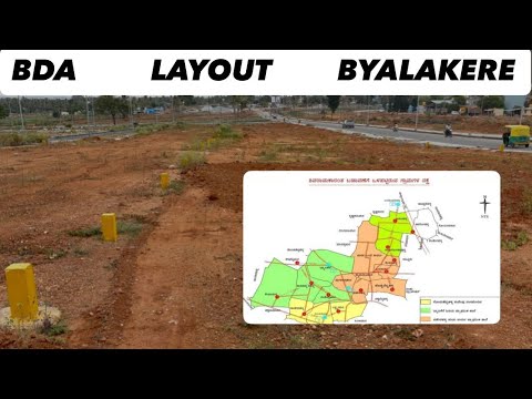 BDA Layout Site View – Byalakere ಶಿವರಾಮ್ ಕಾರಂತ್ ಲೇಔಟ್ #bda #site # ...